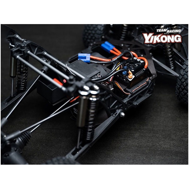 YK4072-R-V2 YIKONG Racing DF7 V2 - Desert Fighter 4WD 1/7 électrique - carrosserie Rouge - RTR