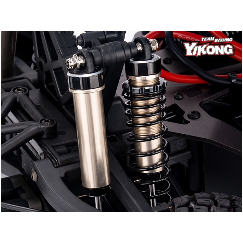 YK4072-R-V2 YIKONG Racing DF7 V2 - Desert Fighter 4WD 1/7 électrique - carrosserie Rouge - RTR